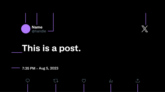 The twitter brand toolkit has officially been X'ed - Twitter is X now.