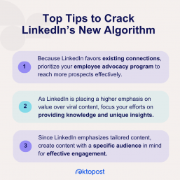 How to leverage LinkedIn’s algorithm updates for success - Oktopost